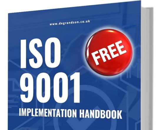 Free ISO 9001 Implementation Handbook (120+ pages) Free ISO 9001 Implementation Handbook (120+ pages)
